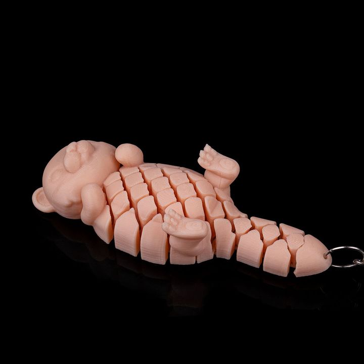 3D Printable Dottie, the Otter by Stlflix